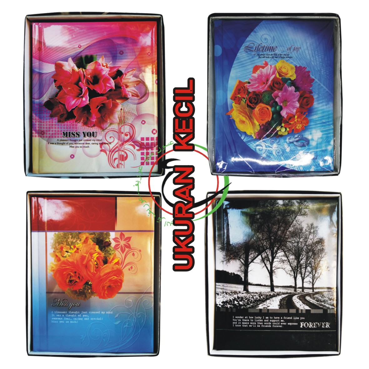 Buku Album Fhoto (25x20cm) Magnetik Putih // buku album fhoto tempat ...