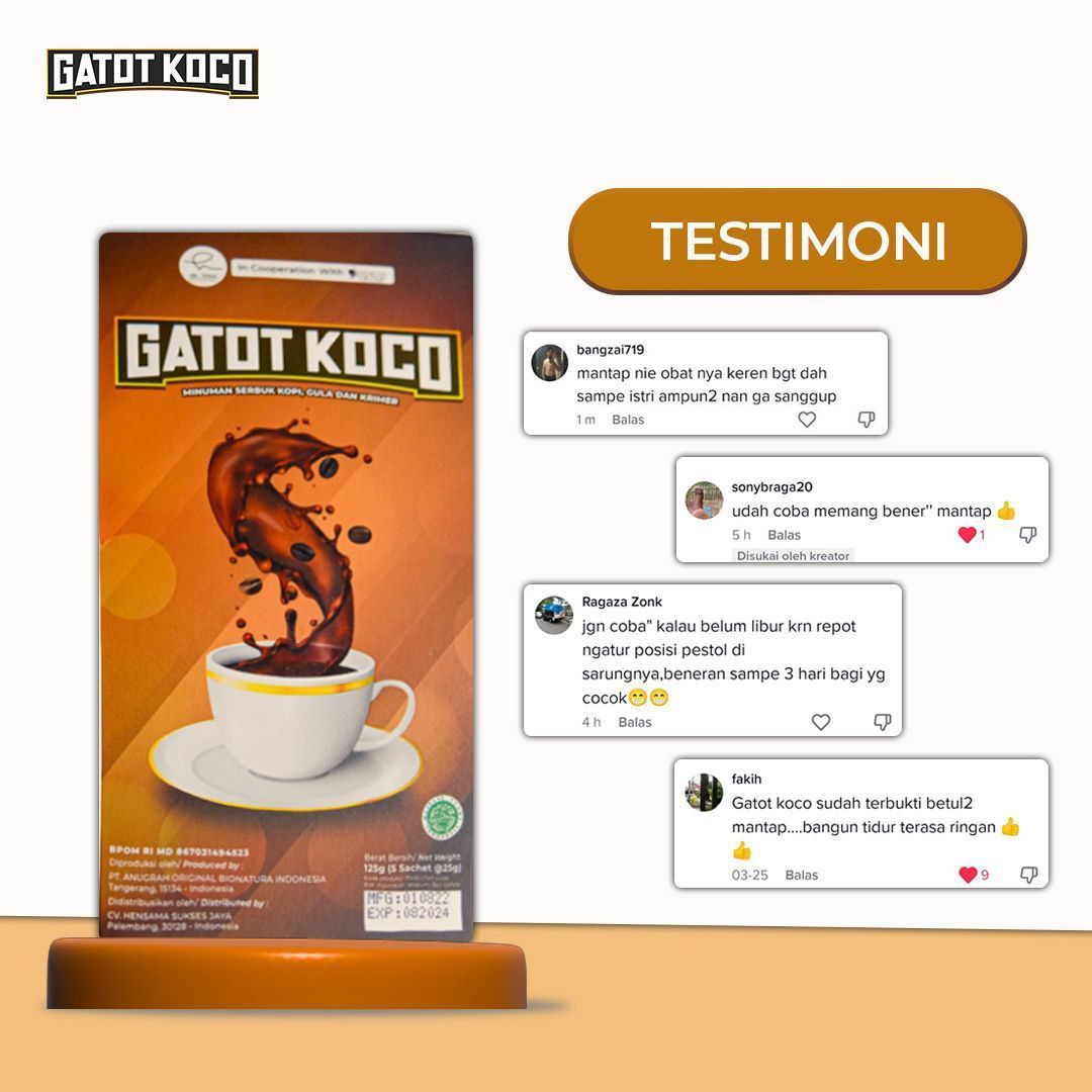 dR Hen Kopi Gatot Koco by dr. Richard Lee Minuman Cofee Herbal Alami Ready Stock Siap Kirim ...