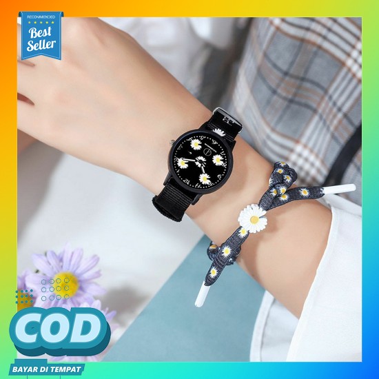 Jam Tangan Wanita Analog Digital Aesthetic Waterproof Perempuan Keren ...