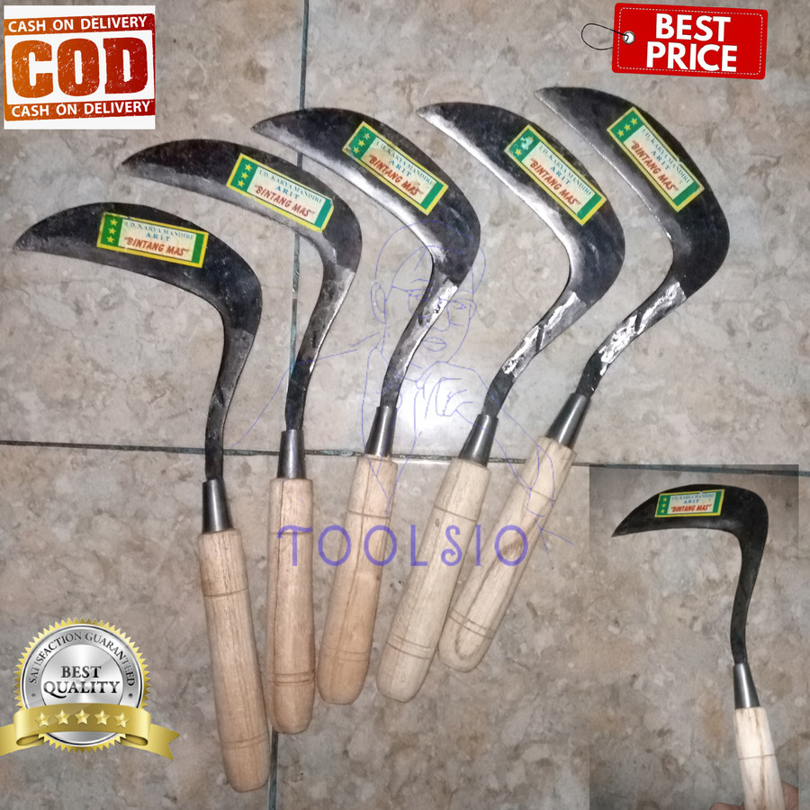 Arit Sabit Bintang Mas Pembersih Rumput Tajam / Alat Pemotong Rumput ...