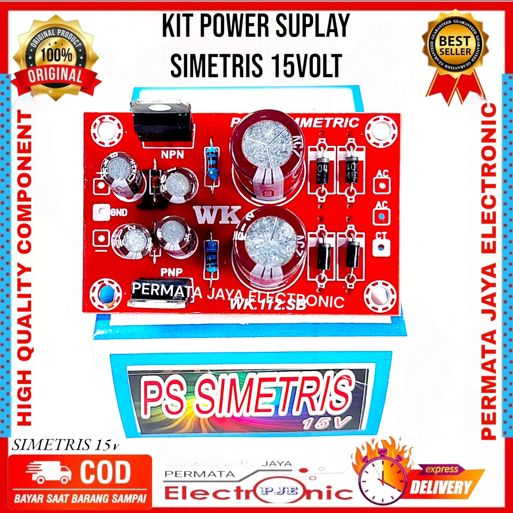 Kit Power Suplay Simetris 15Volt | Lazada Indonesia
