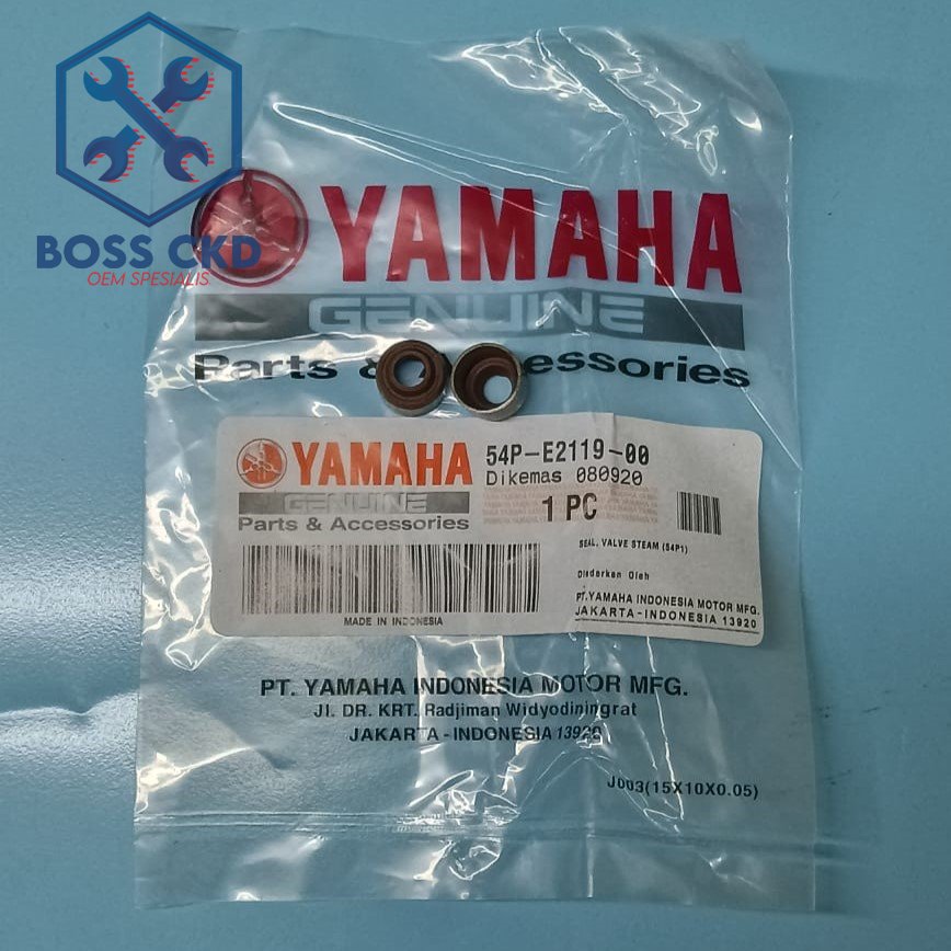 Oil Seal Valve Seal Klep Sil Penyetel Klep Set Yamaha Mio J M3 Fino Fi F1 Soul GT 54P | Lazada ...