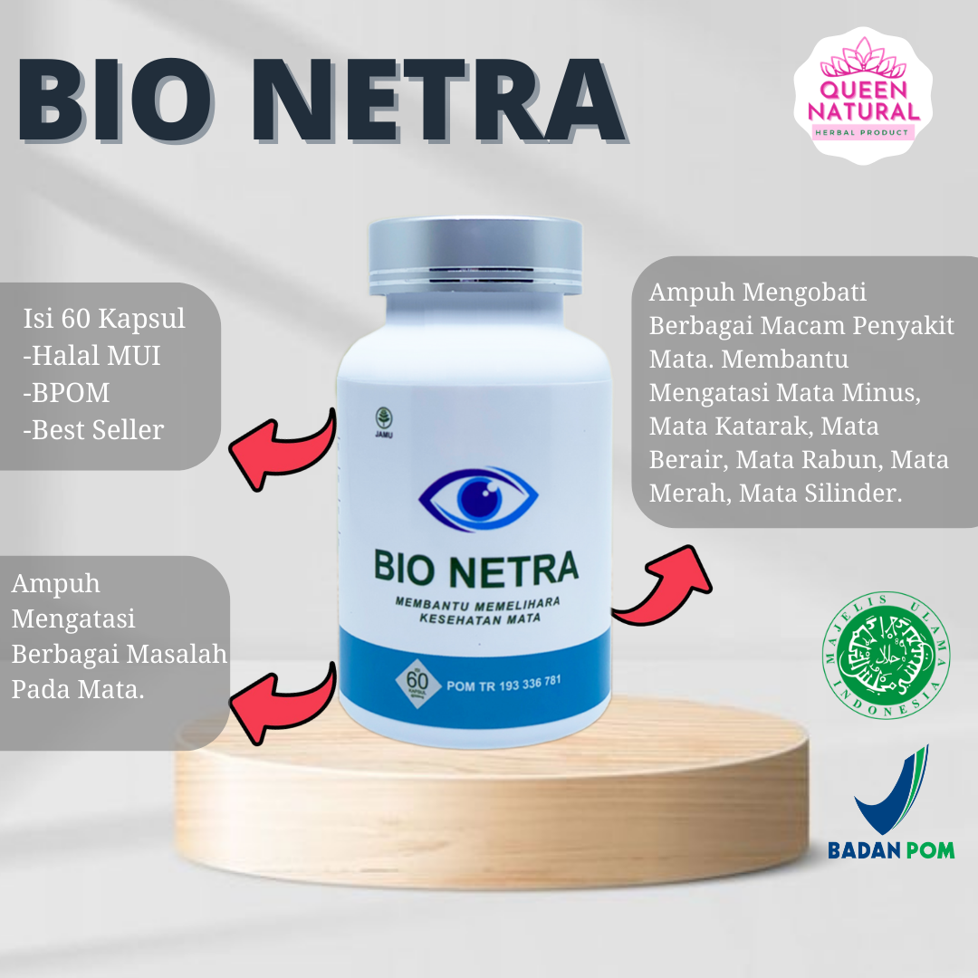 BIO NETRA OBAT MATA MINUS/MATA PLUS/KATARAK/RABUN DEKAT/RABUN JAUH ...