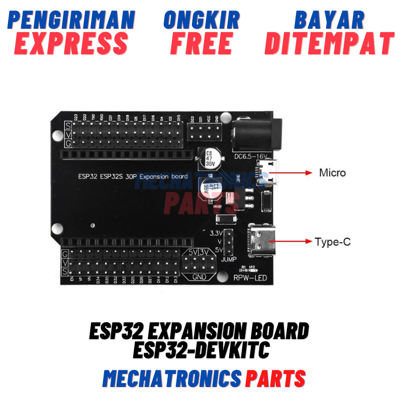 ESP32 Expansion Board ESP32-DevKitC Development Baseboard IO Plate ... ESP32 Expansion Board ESP32-DevKitC Development Baseboard IO Plate ...