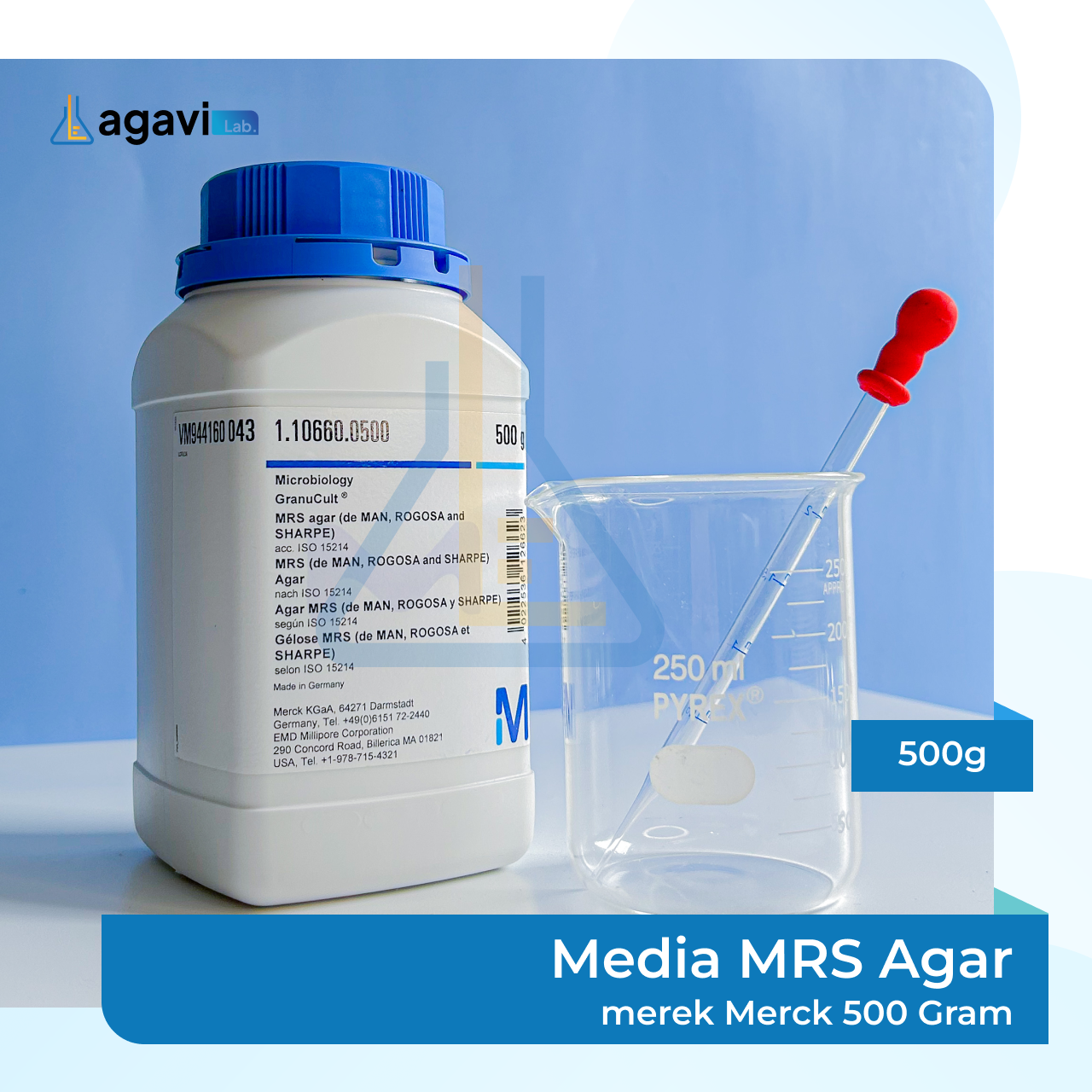 Media MRS Agar (MRSA) Merek Merck 500 Gram | Lazada Indonesia