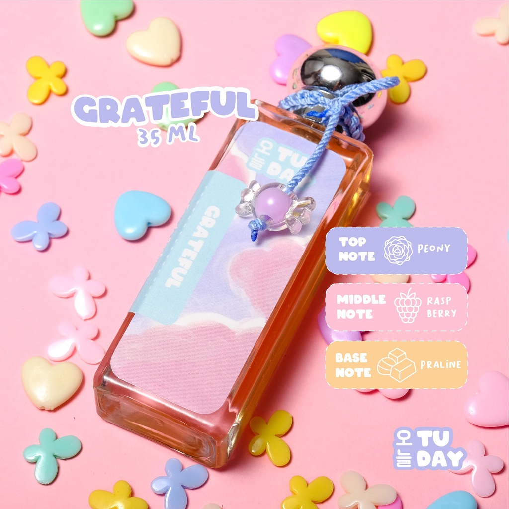 TUDAY PARFUM - GRATEFUL| EAU DE PERFUME | PARFUM KEKINIAN BISA COD ...