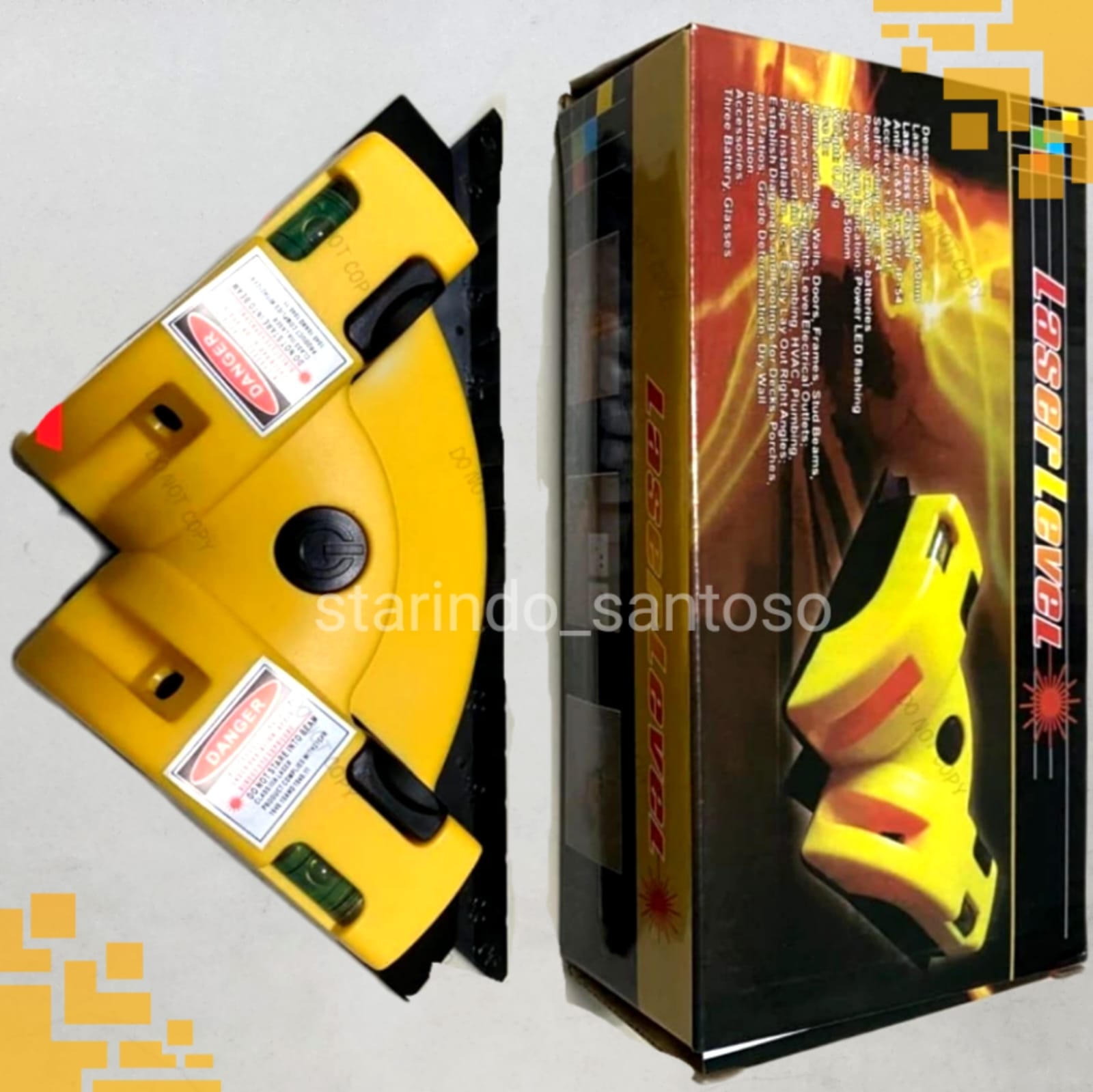 Waterpass leser sudut alat ukur persisi penggaris meteran alat ukur ...