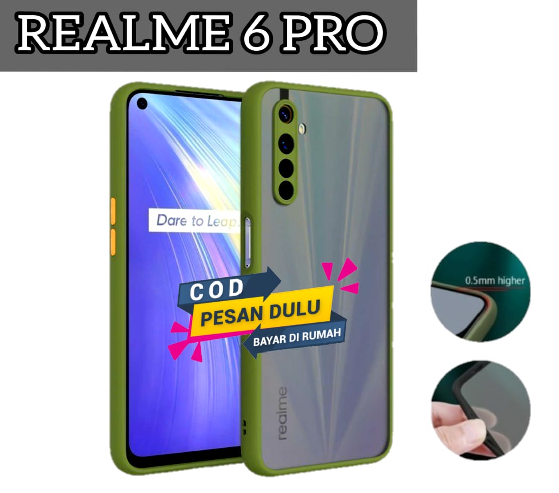 Soft Case Aero For REALME 6 PRO New Chasing HP Premium Bagian Belakang ...