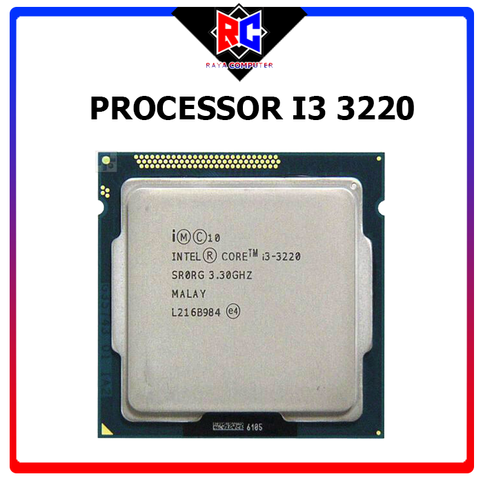 Processor Intel CORE i3 3220 3.30Ghz LGA 1155 DDR3 | Lazada Indonesia