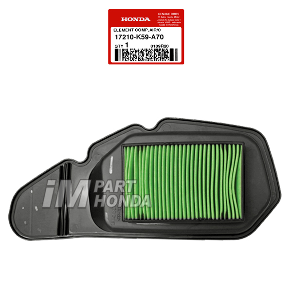 17210-K59-A70 Filter Saringan Udara Vario 150 LED 2018 - 2021 | Lazada ...
