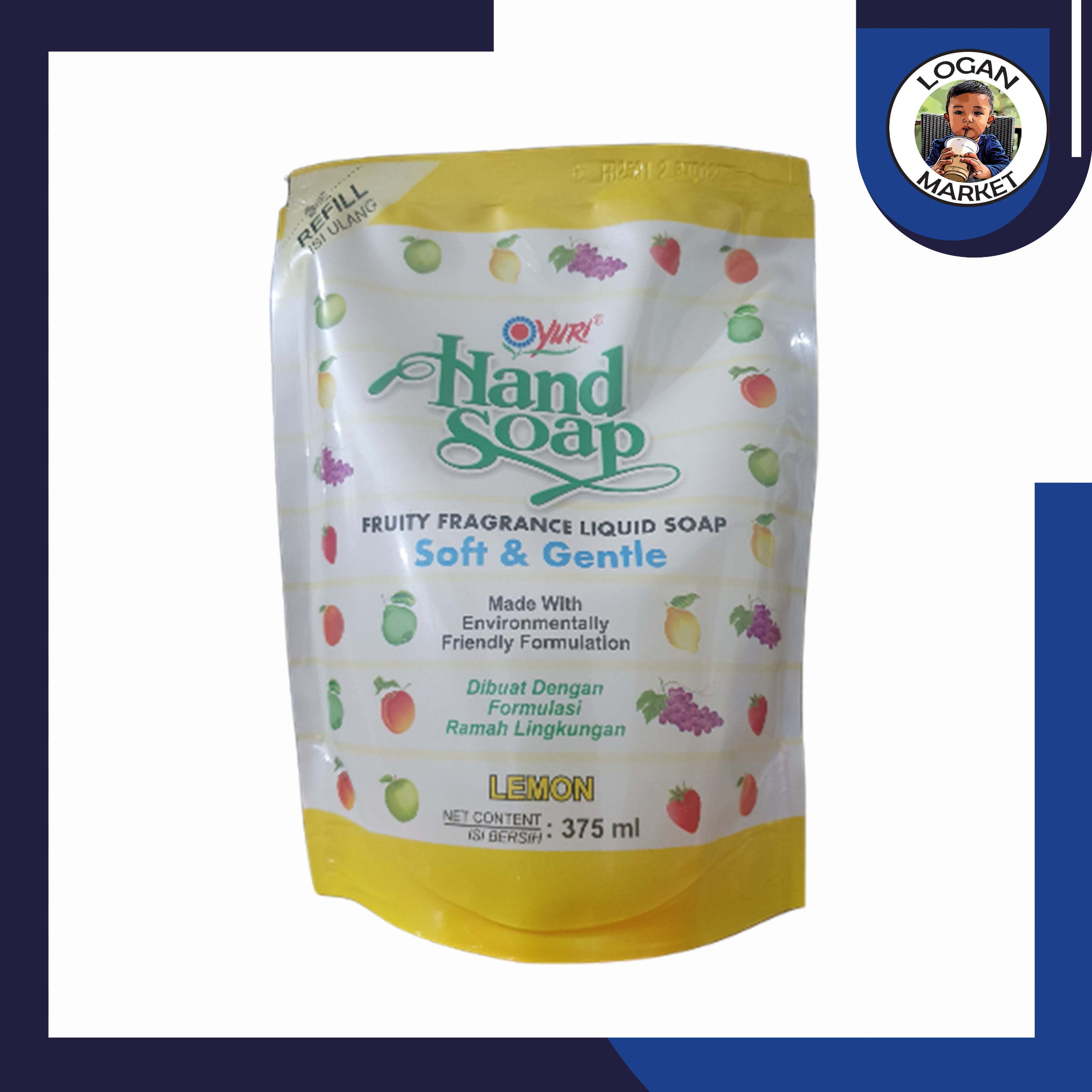 Yuri Hand Soap Handsoap Hand Wash Sabun Cuci Tangan Cair 375ml 375 ml ...