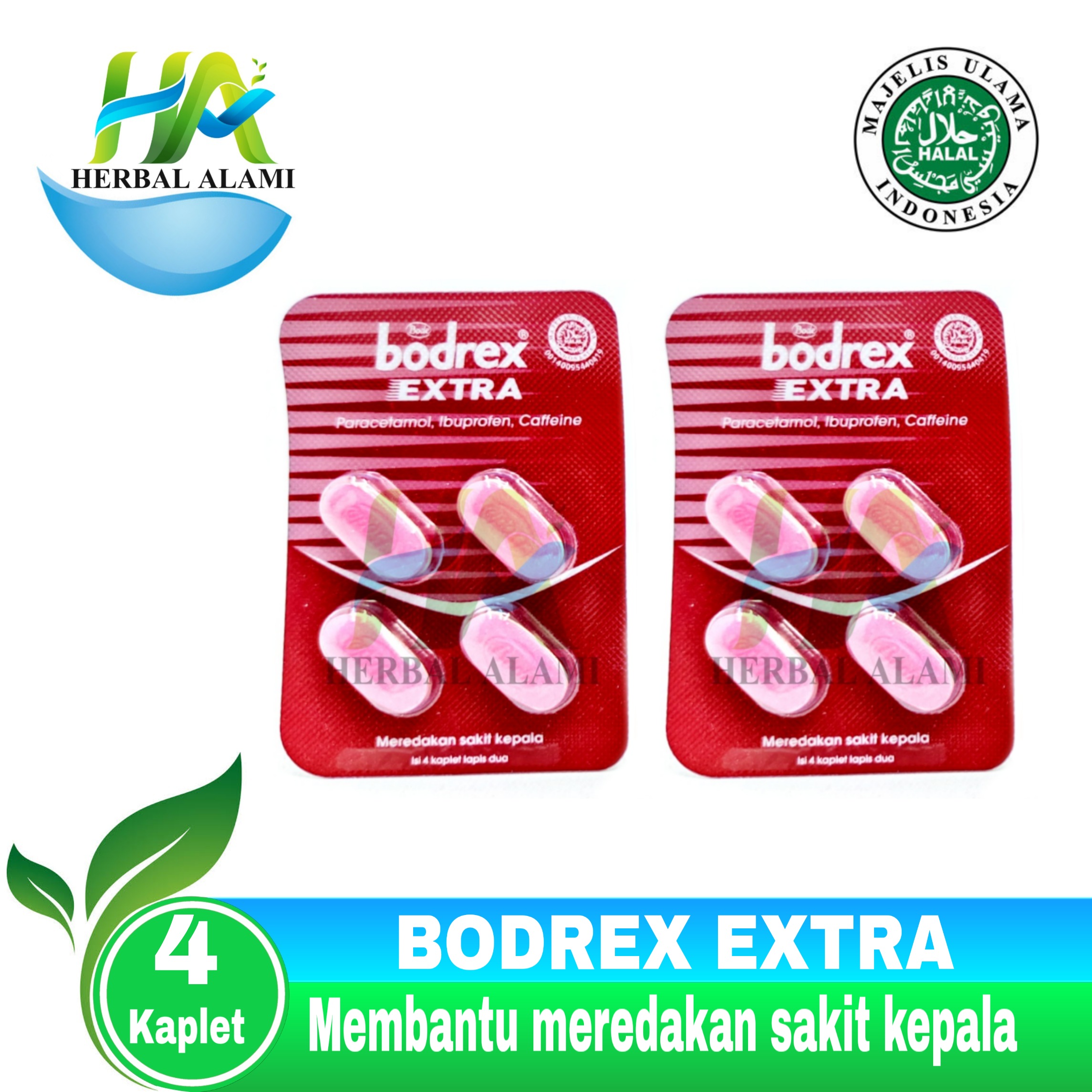 Bodrex Migra/Extra/Flu & Batuk PE - Obat Sakit Kepala Dan Demam ...