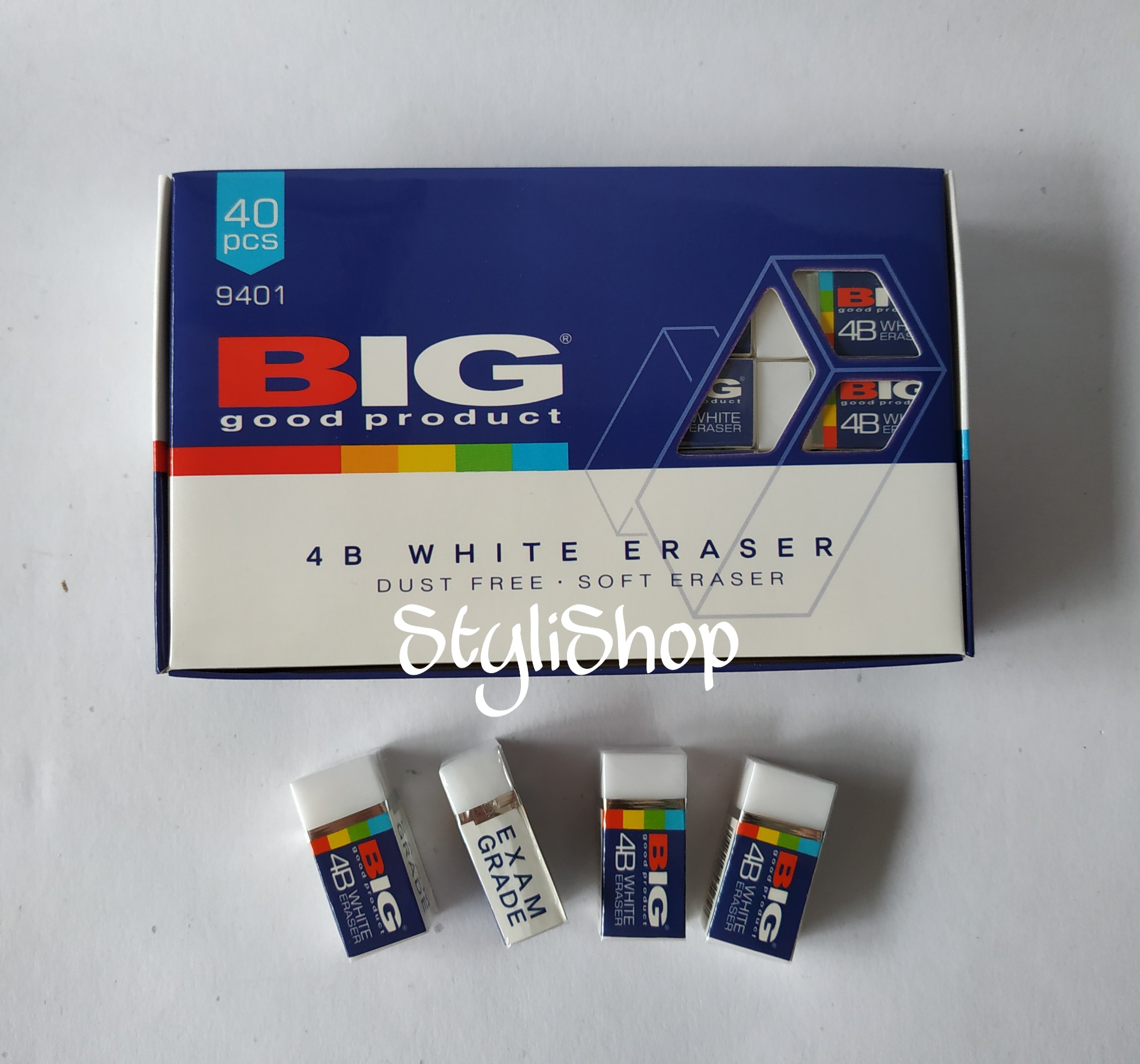 (ISI 5) Penghapus Merk BIG 4B Kecil, Penghapus Pensil Kecil | Lazada ...