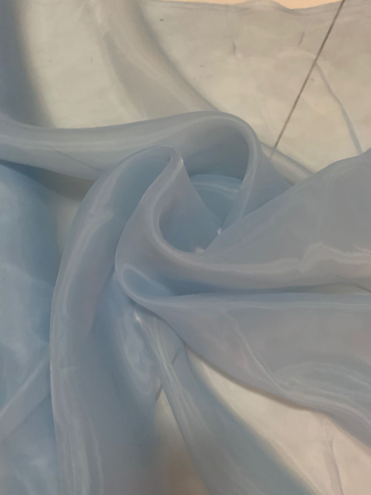 Kain Organza Organdi Polos Premium Silk Kain Kaca 1/2 Meteran | Lazada ...