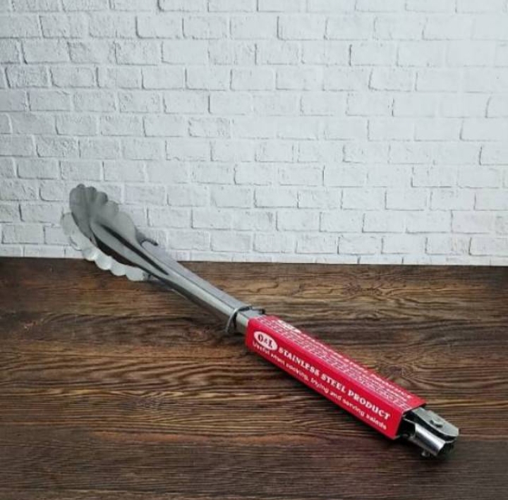 Pencapit makanan stainless / pencapit gorengan Capitan kue stainless ...