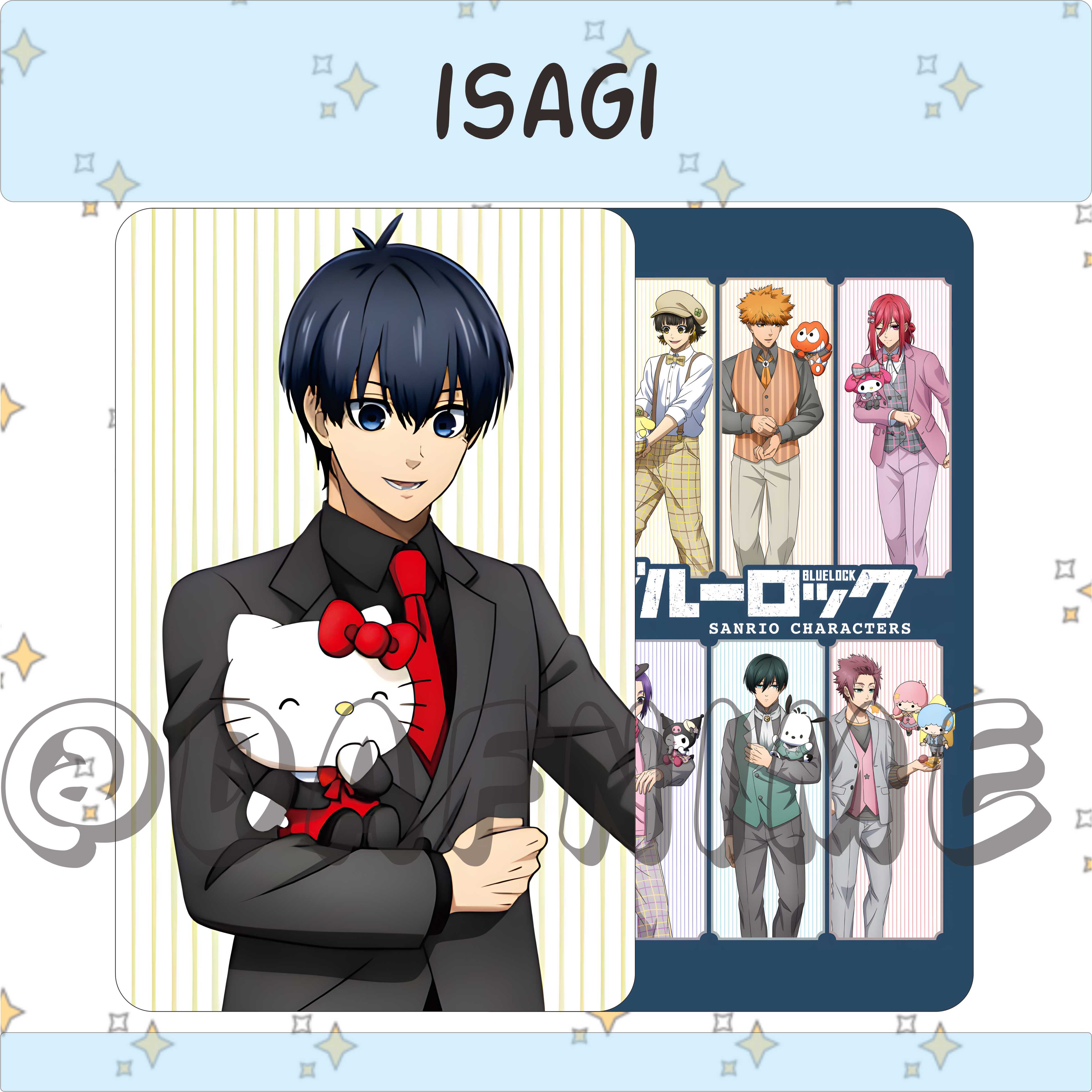 BLUE LOCK SANRIO CHARACTER EDITION PHOTOCARD ANIME | Lazada Indonesia