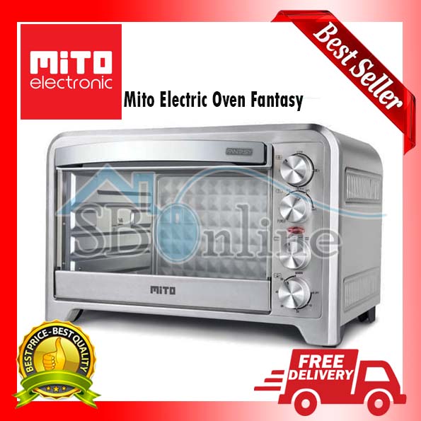Mito Electric Oven 33 Liter MO 888 Fantasy Convection 450 WATT | Lazada ...