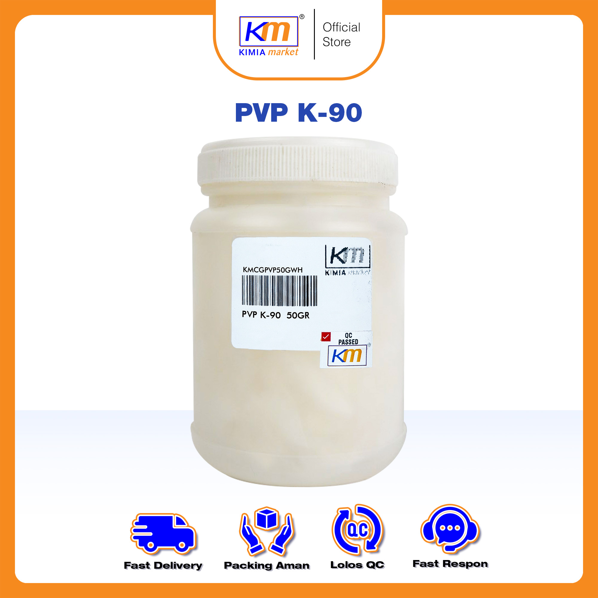 PVP K-90 / Polyvinylpyrrolidone K-90 | Lazada Indonesia