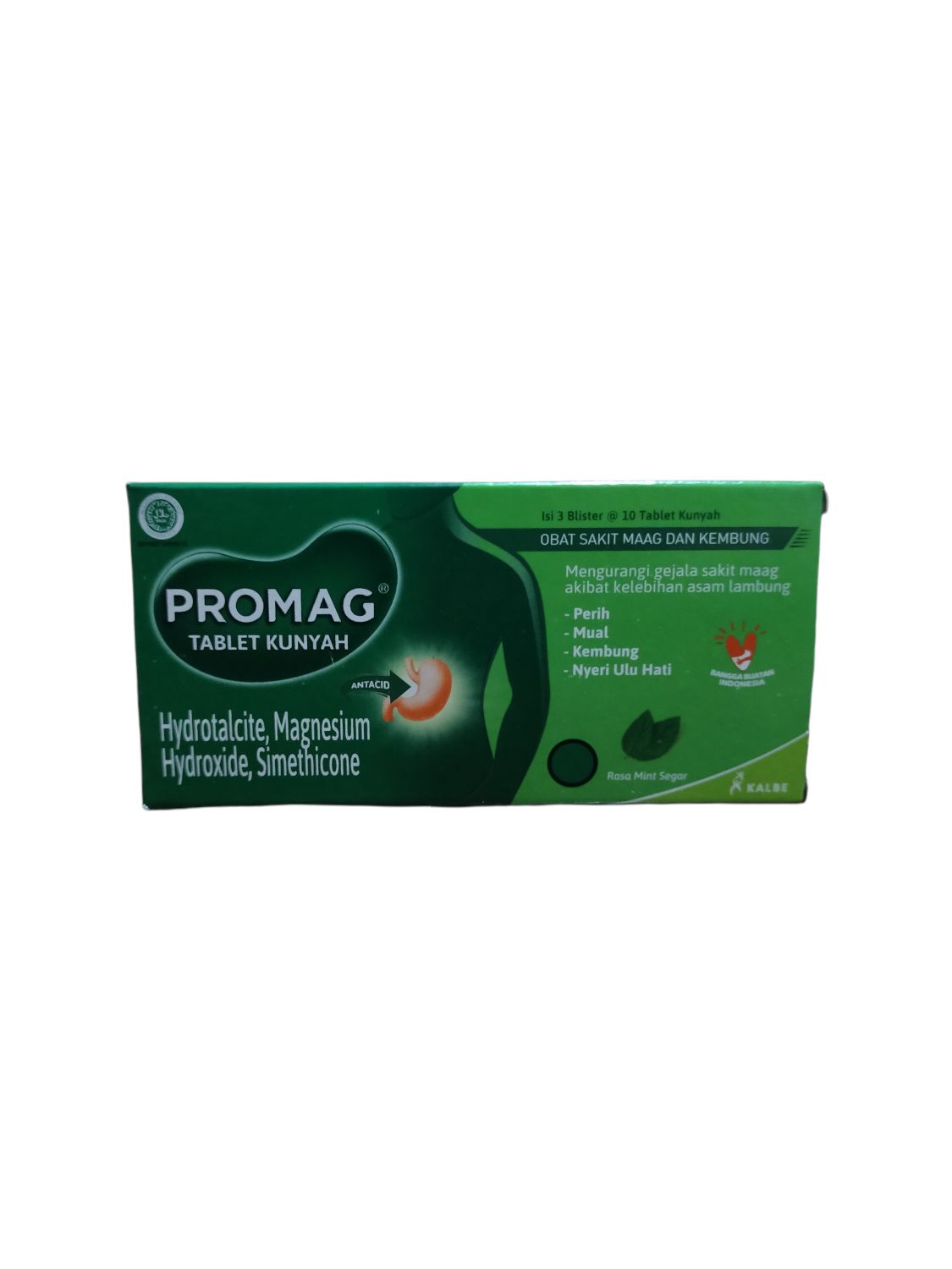 Promag Tablet Box Isi 3 strip 30 tablet | Lazada Indonesia