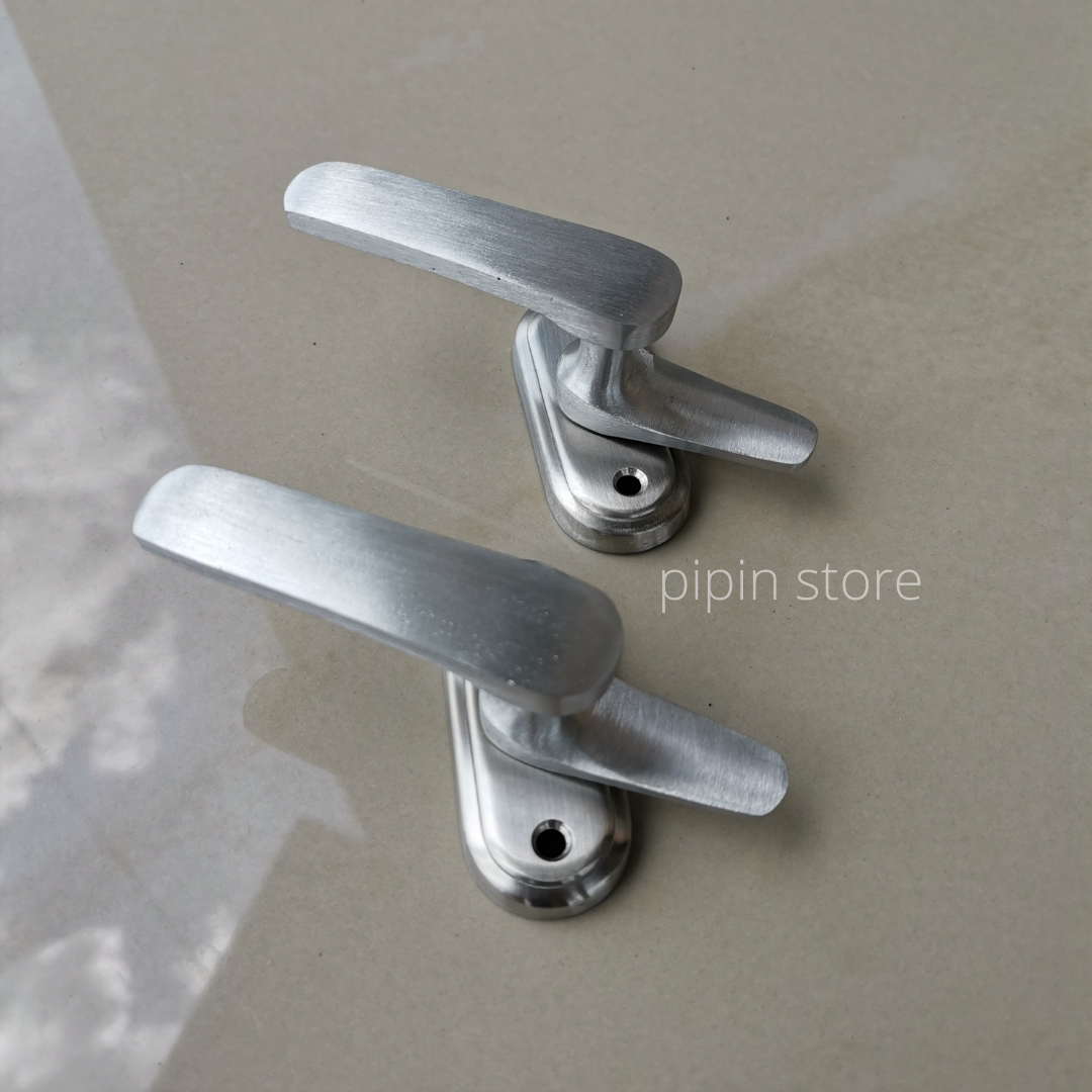 Rambuncis Handle Kunci Jendela Kayu Stainless Aluminium Slot Grendel ...