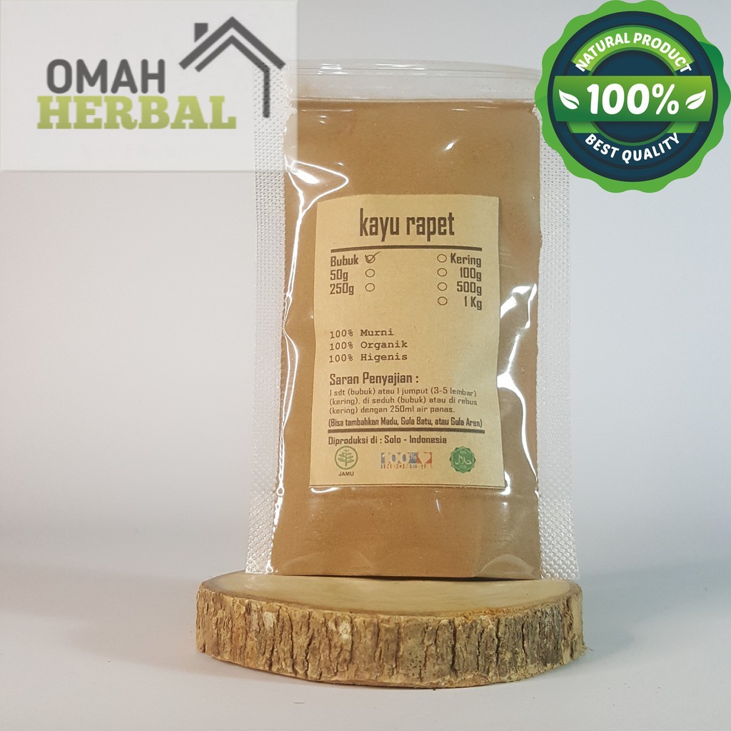 KAYU RAPET BUBUK 250 GRAM - Parameria Laevigata - MURNI - JSR - REMPAH ...