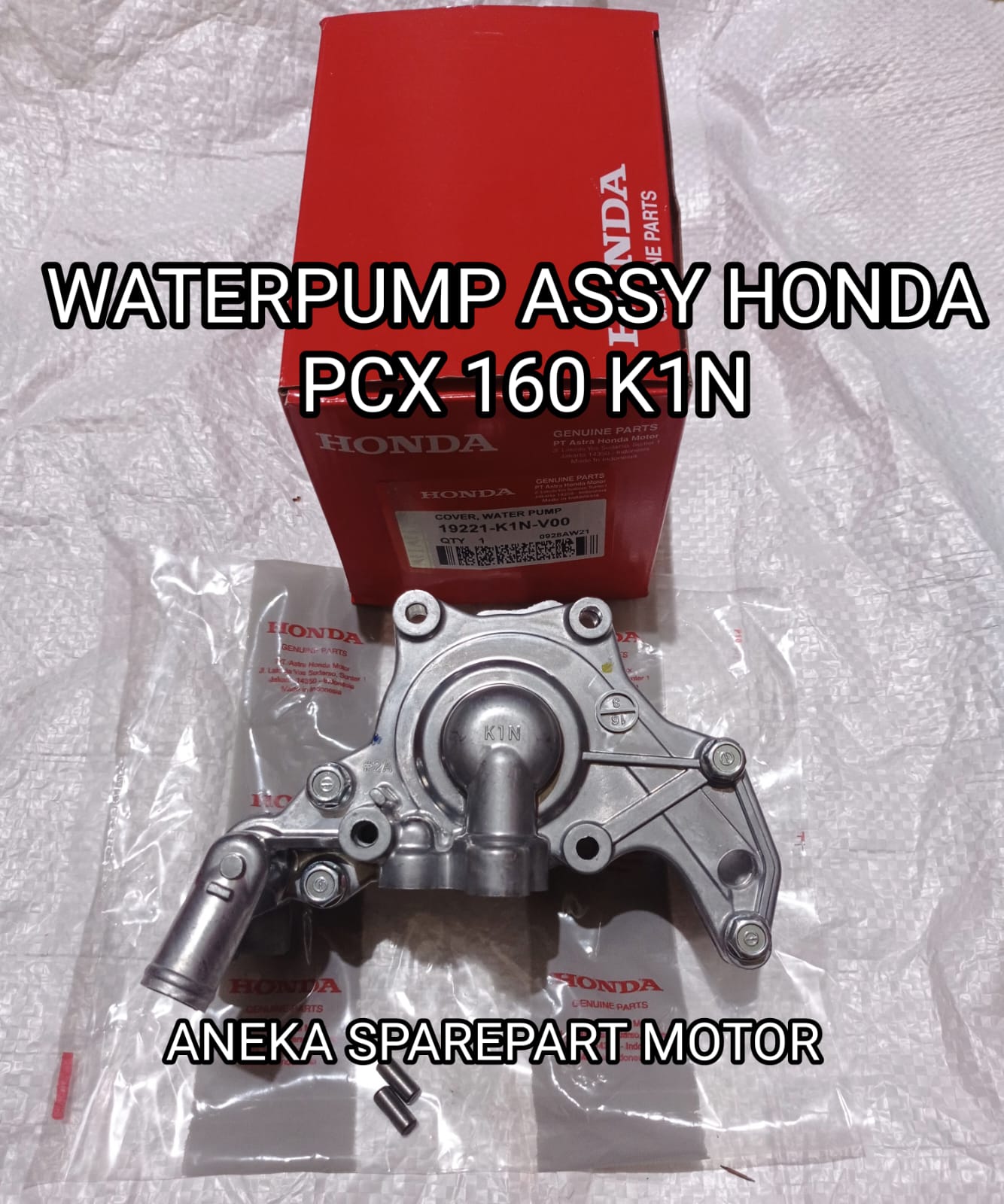 WATERPUMP ASSY PCX 160 WATER PUMP POMPA AIR RADIATOR PCX 160 KODE PART ...