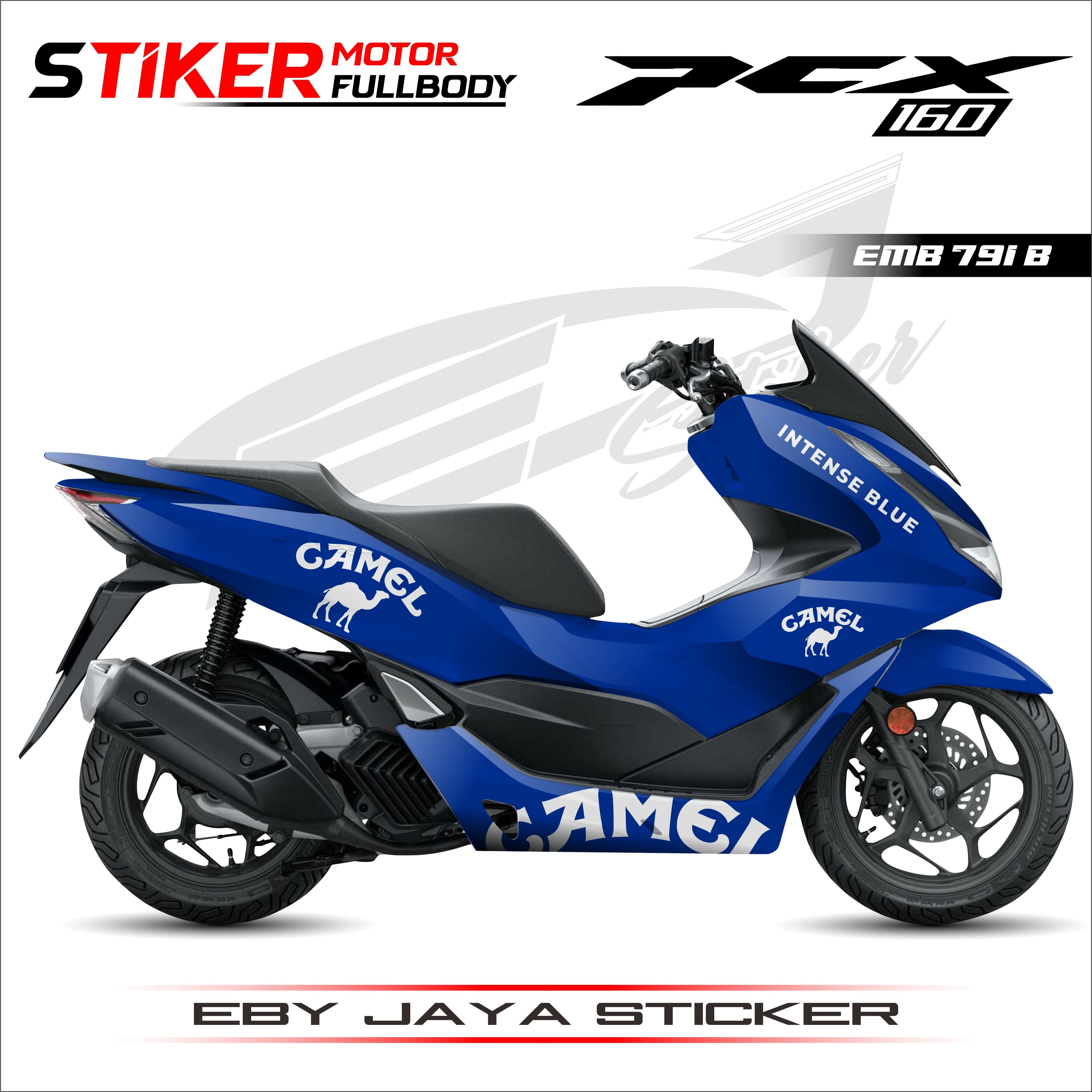 STIKER FULL BODY MOTOR PCX OLD NEW SIAP PAKAI-STIKER VARIASI MOTOR PCX ...