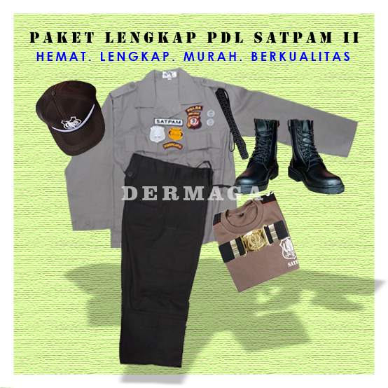 Paket Hemat PDL Satpam | Seragam Satpam | Seragam PDL Satpam | Seragam ...