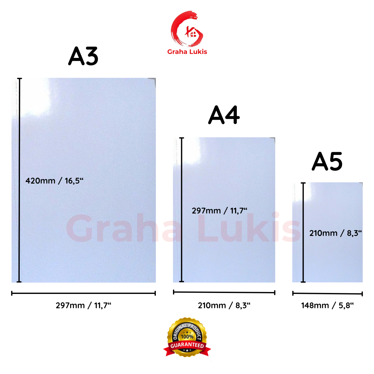 Kertas Gloria 210gr A3 / A4 / A5 | Lazada Indonesia