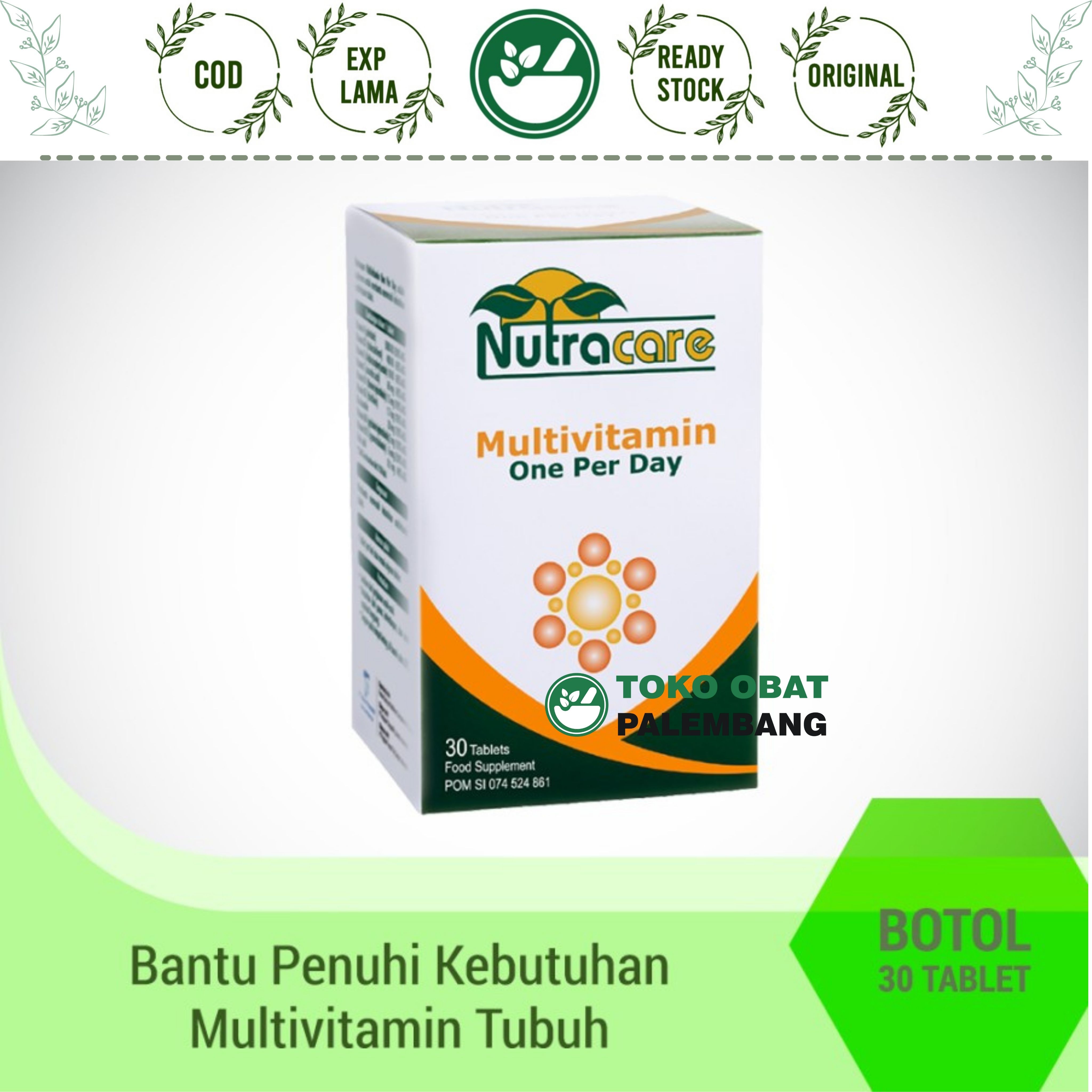 NUTRACARE MULTIVITAMIN ONE PER DAY 30 TABLET MULTI VITAMIN NUTRA CARE ...