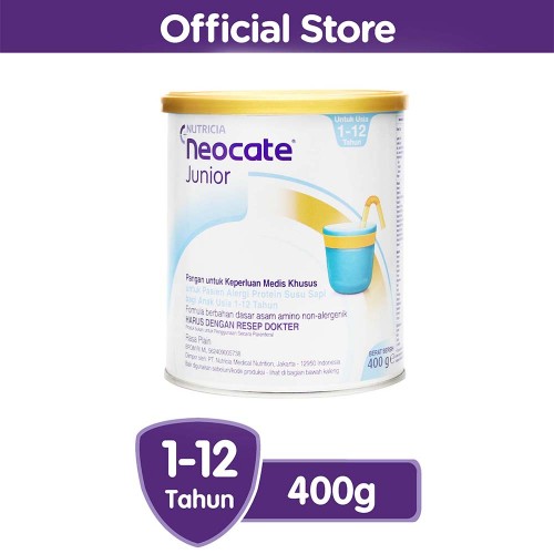 NEOCATE POWDER JUNIOR 400 GR | SUSU KHUSUS DENGAN NUTRISI LENGKAP ...