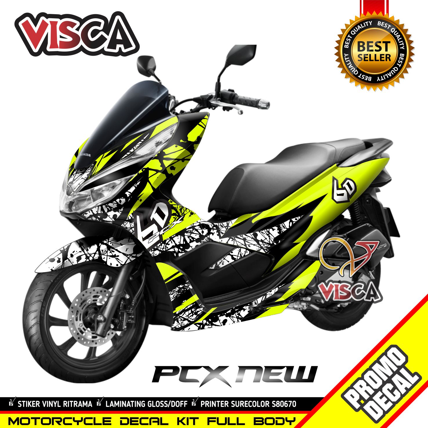 Decal Pcx Full Body Stiker Pcx Full Body Dekal Pcx Full Body Decal Pcx ...