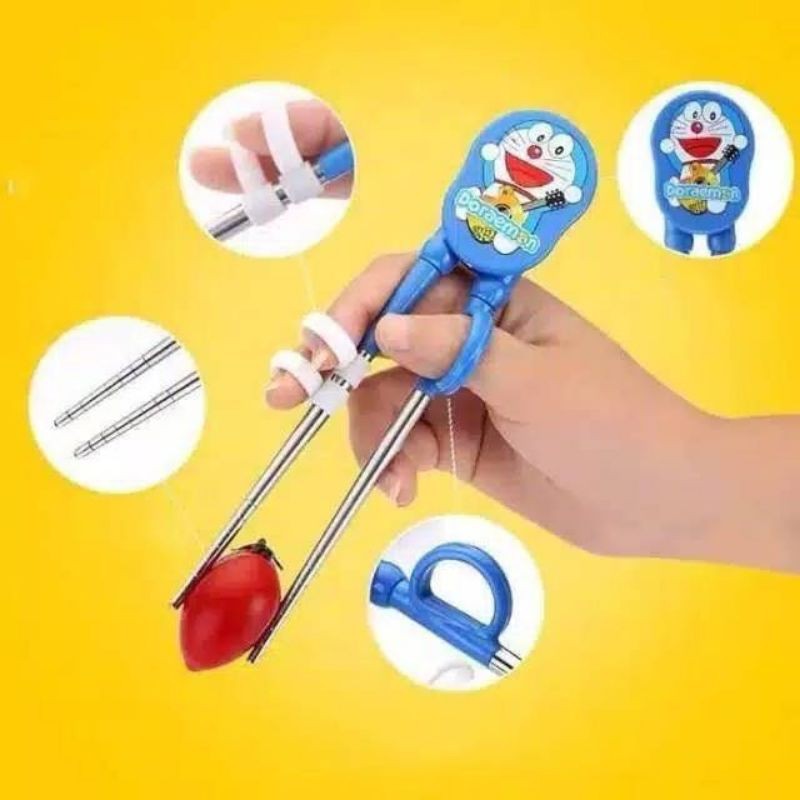 APS.E110 SUMPIT ANAK KARAKTEK KARTUN FOOD GRADE STAINLESS BESI | Lazada ...