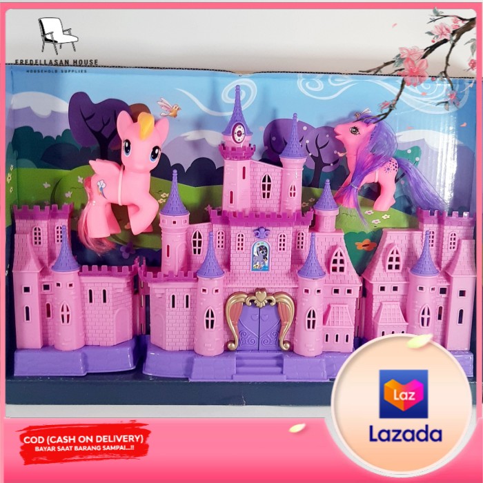 CASTLE LITTLE PONY -ISTANA KUDA PONY | Lazada Indonesia