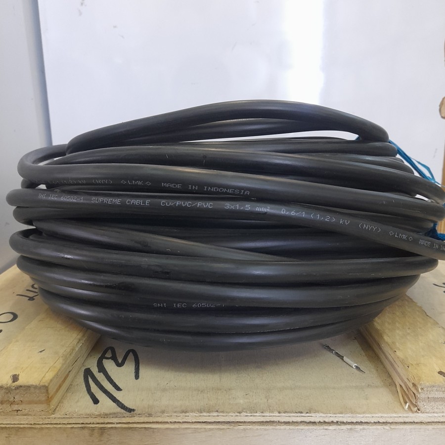 KABEL POWER NYYHY 3x1.5 mm2 SUPREME METERAN | Lazada Indonesia