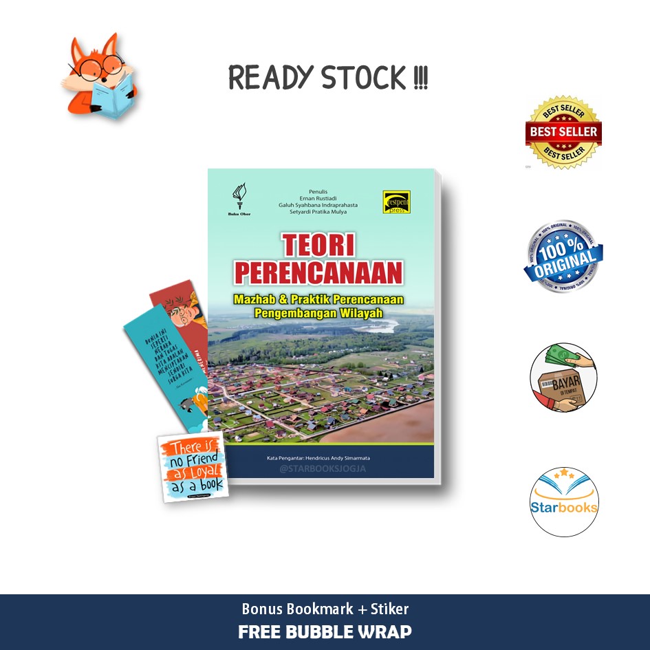 Buku Teori Perencanaan Mazhab & Praktik Perencanaan Pengembangan Wilayah - Obor | Lazada Indonesia