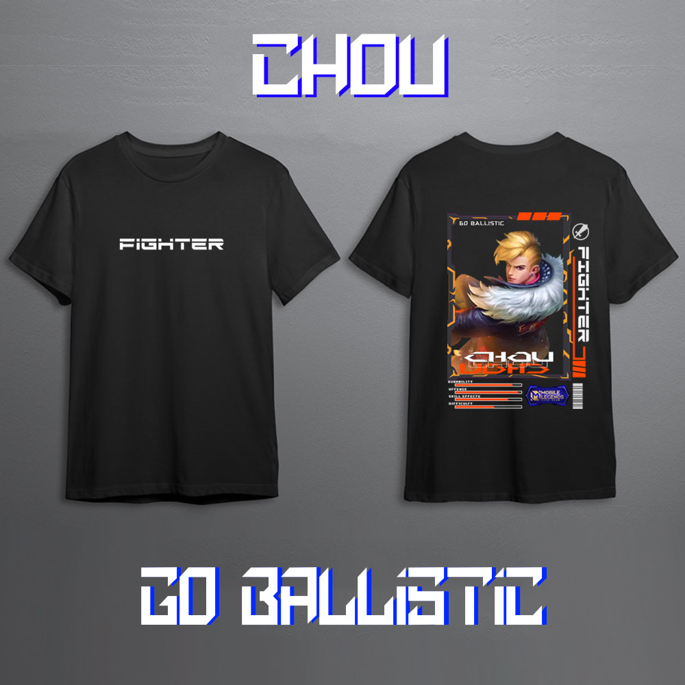 KAOS MOBILE LEGEND HERO CHOU FIGHTER SKIN KOF, SKIN COLLECTOR, SKIN ... KAOS MOBILE LEGEND HERO CHOU FIGHTER SKIN KOF, SKIN COLLECTOR, SKIN ...