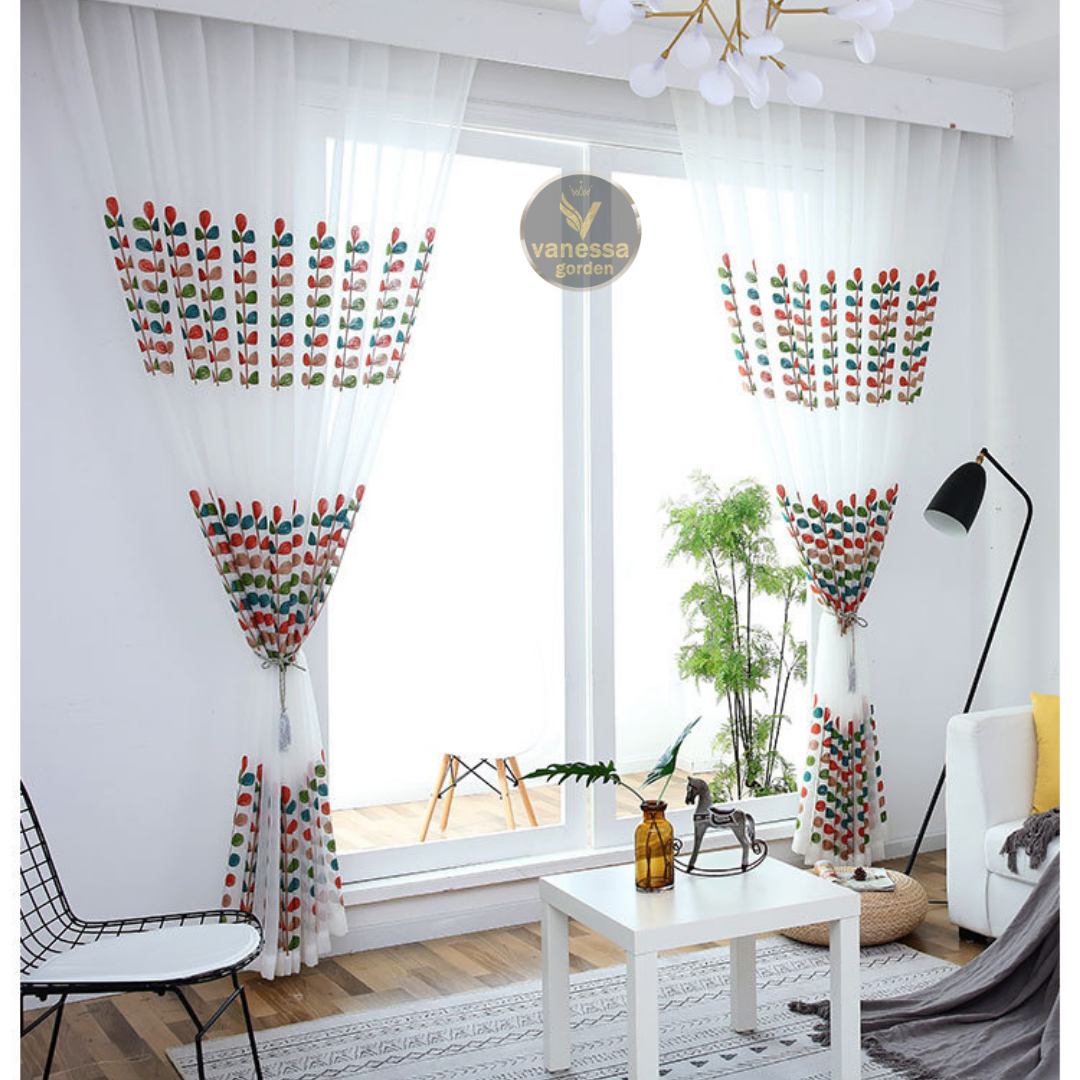 Vitrase Daun Warna Gorden+Vitrase+Vitrase Tirai+gorden jenderla ...