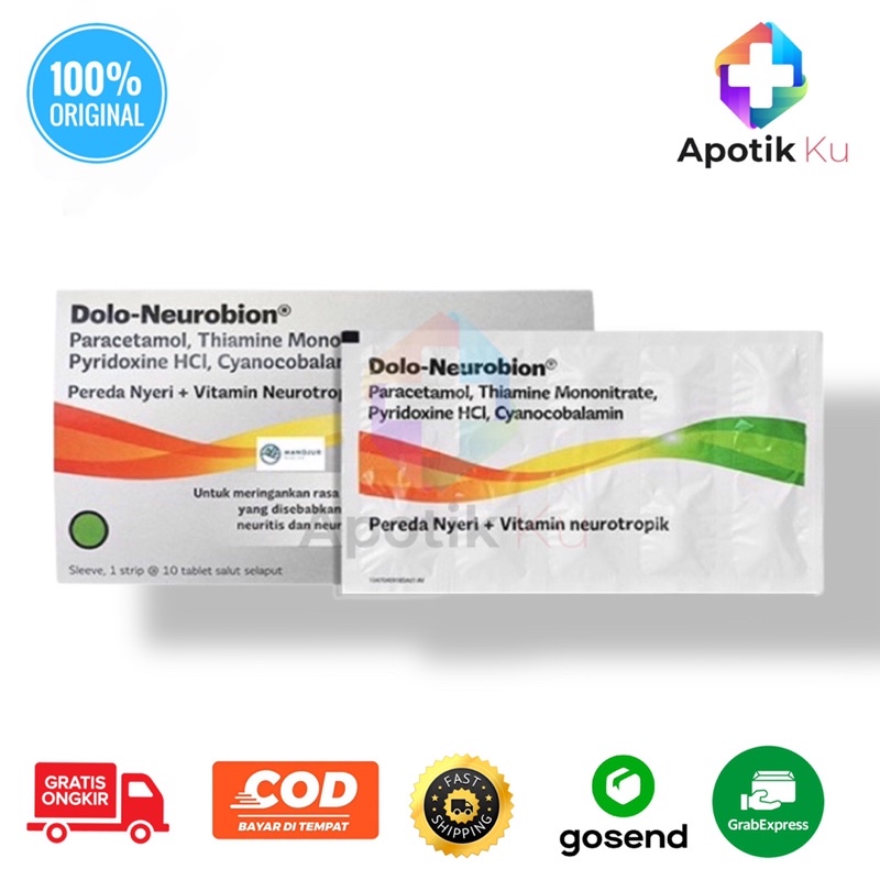 Doloneurobion Dolo Neurobion Isi 10 Tablet Nyeri Kram Kesemutan ...