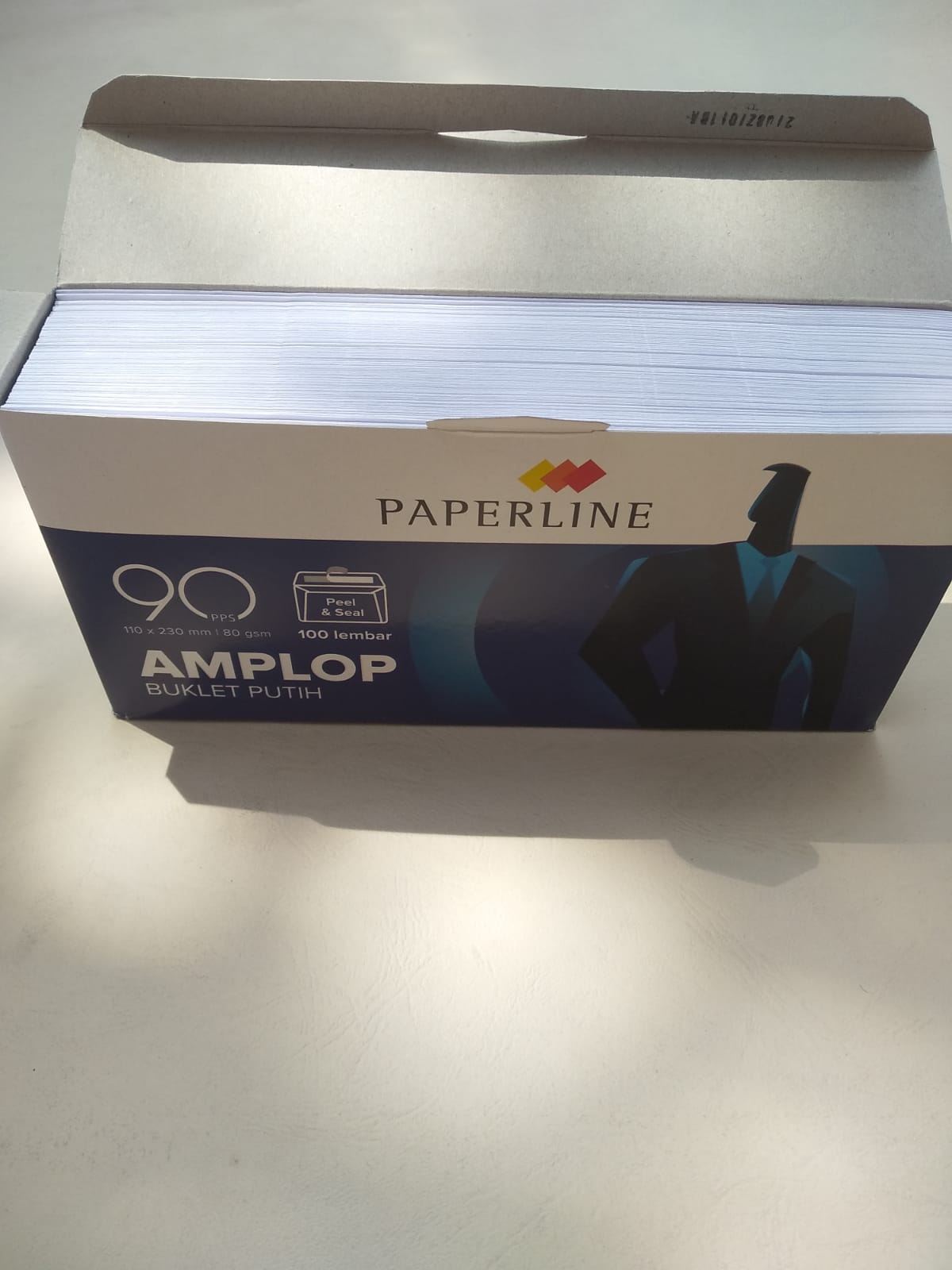 PAPERLINE Amplop Putih 90 (1 kotak isi 100lembar) | Lazada Indonesia