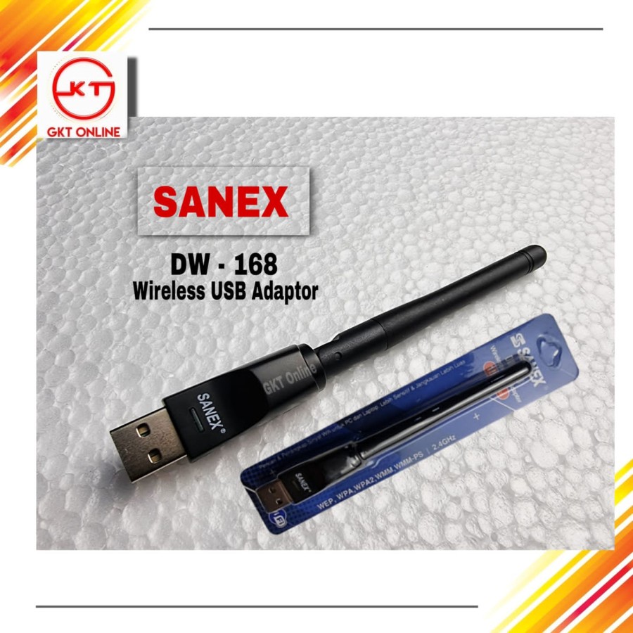 Dongle Wi-Fi STB SANEX / USB Adaptor Dongle SANEX Digital Receiver HD ...