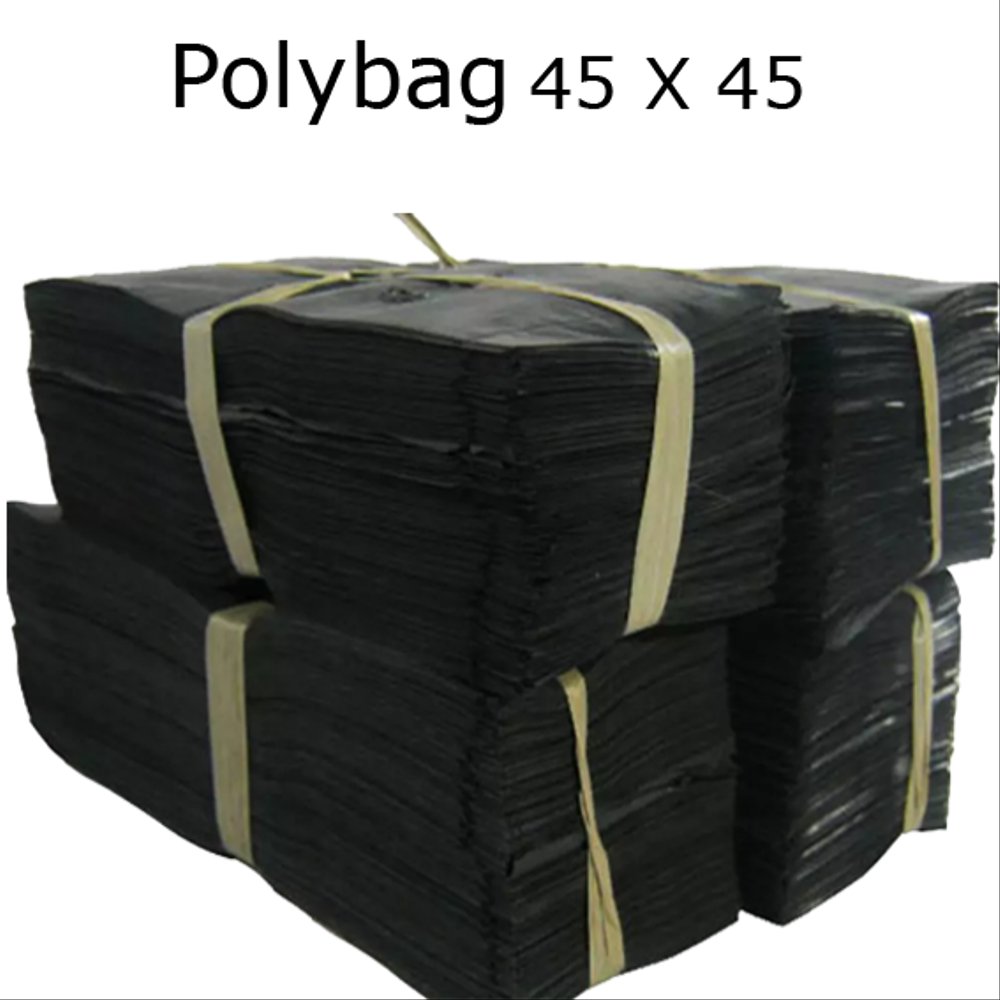 Plastik Polybag - Polybag Hitam 45Cm | Lazada Indonesia