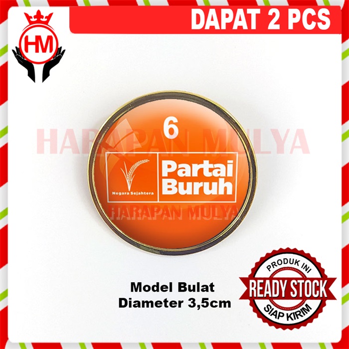 Lencana Pin Partai Buruh Lencana Pin Wing Logo Partai Buruh Wing Bros ...