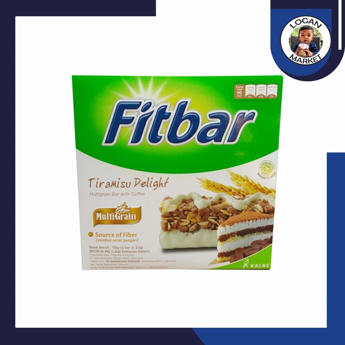 Fitbar 1Box 1 Box Isi 12Pcs 12 Pcs Choco Coklat Fruits Nuts Tiramisu ...