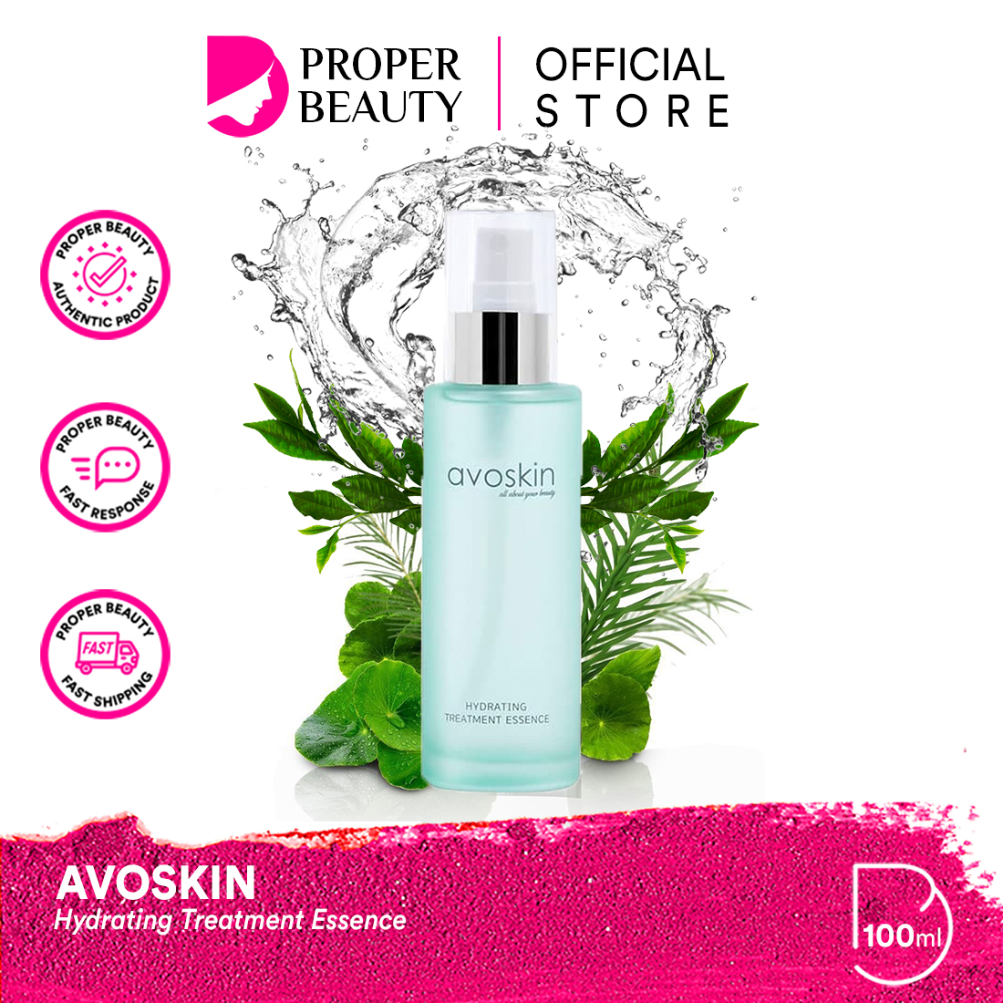 AVOSKIN Hydrating Treatment Essence Indonesia / Avo Skin / Perfect HTE PHTE Serum Toner YSB Bae ...