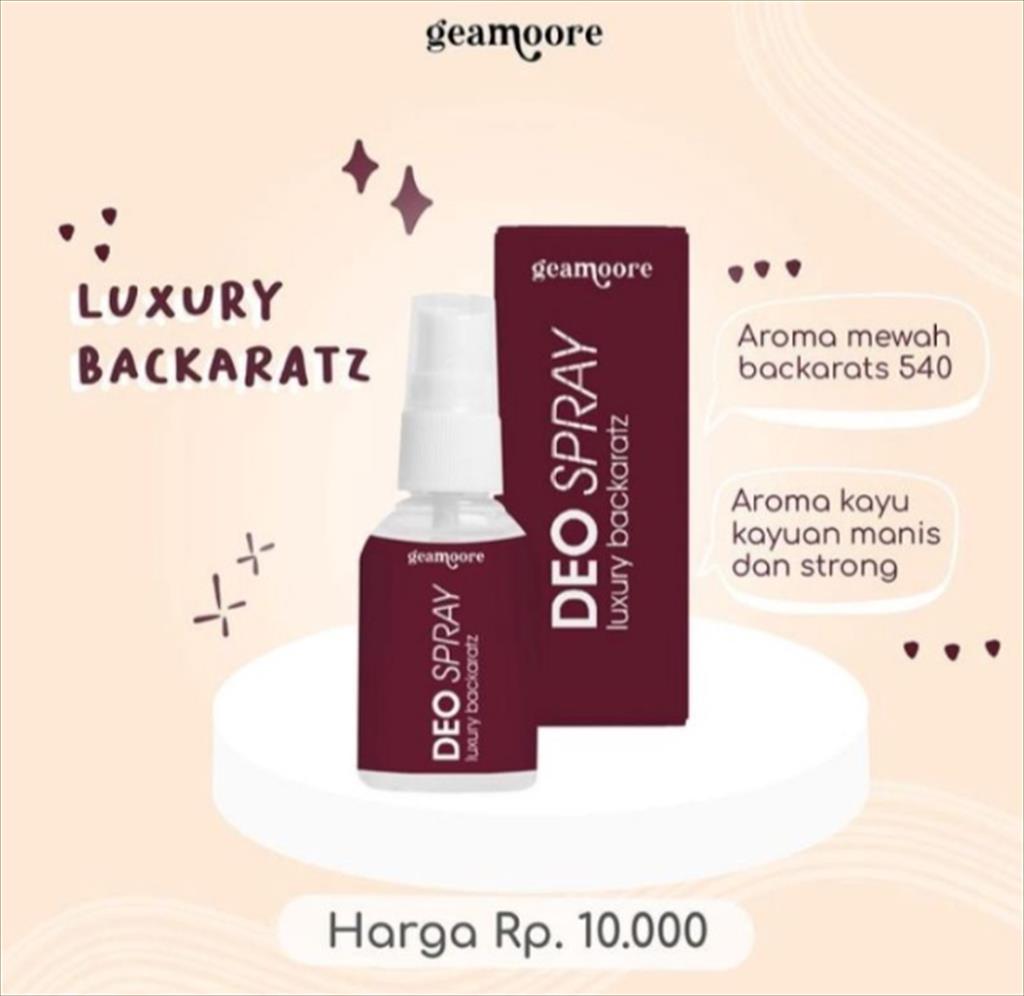 Geamoore Deo Spray Deodorant Spray Anti Bakterial BPOM | Lazada Indonesia