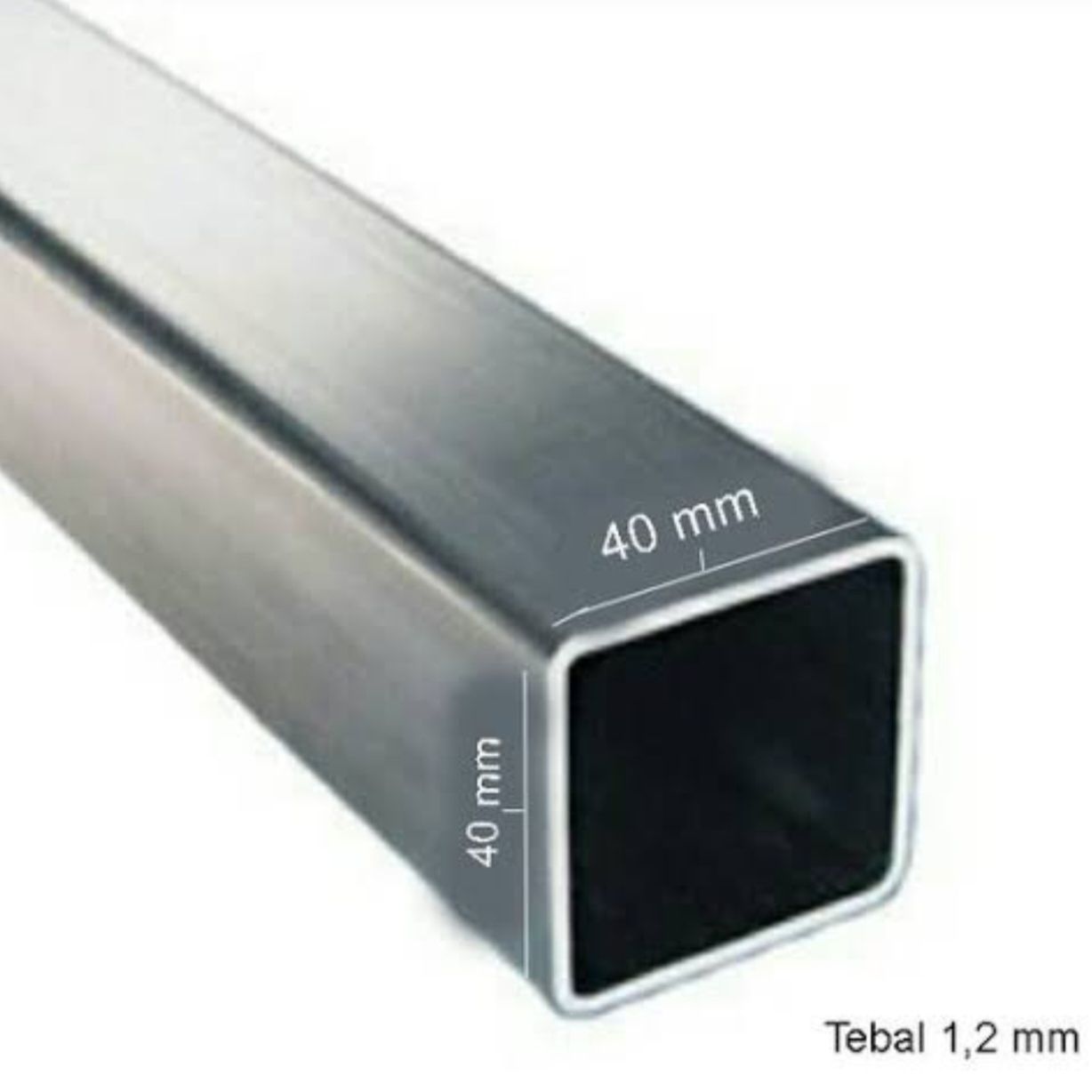 Holo Stainless 40 x 40 x 1,2mm 50cm 304 | Lazada Indonesia