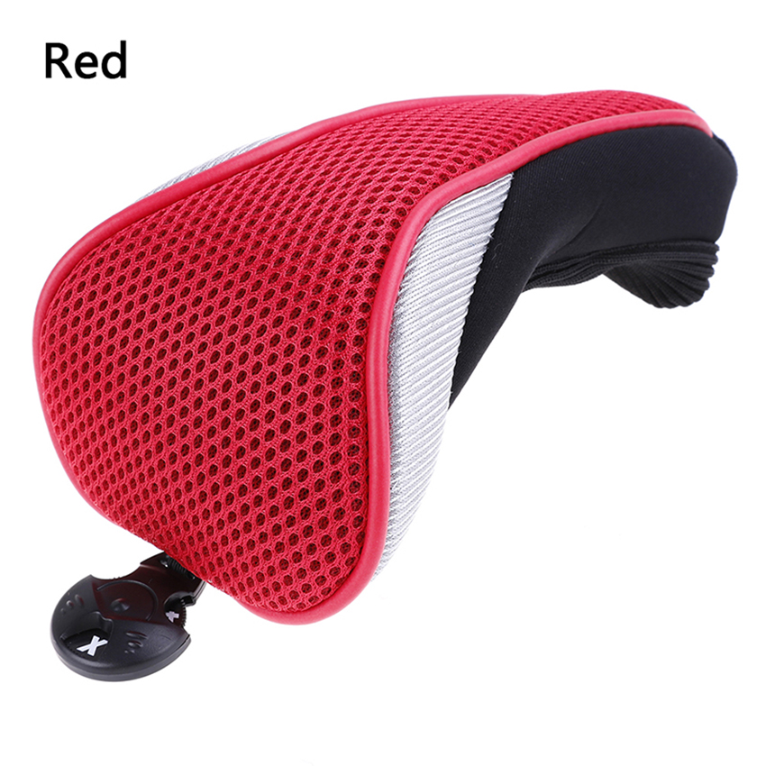 Premium Mesh Golf Headcover Woods Rescue Cover Long Neck Driver ...
