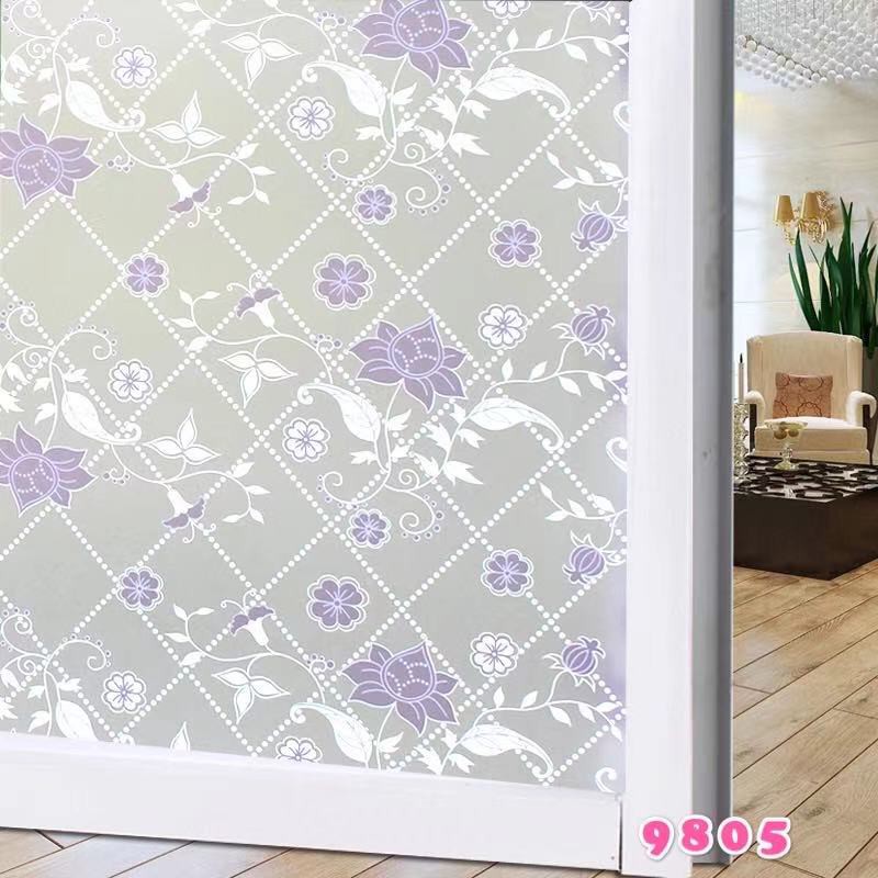 PROMO !! BAYAR DITEMPAT Sticker kaca / Sundblast Lebar 45cm x 1M motif ...