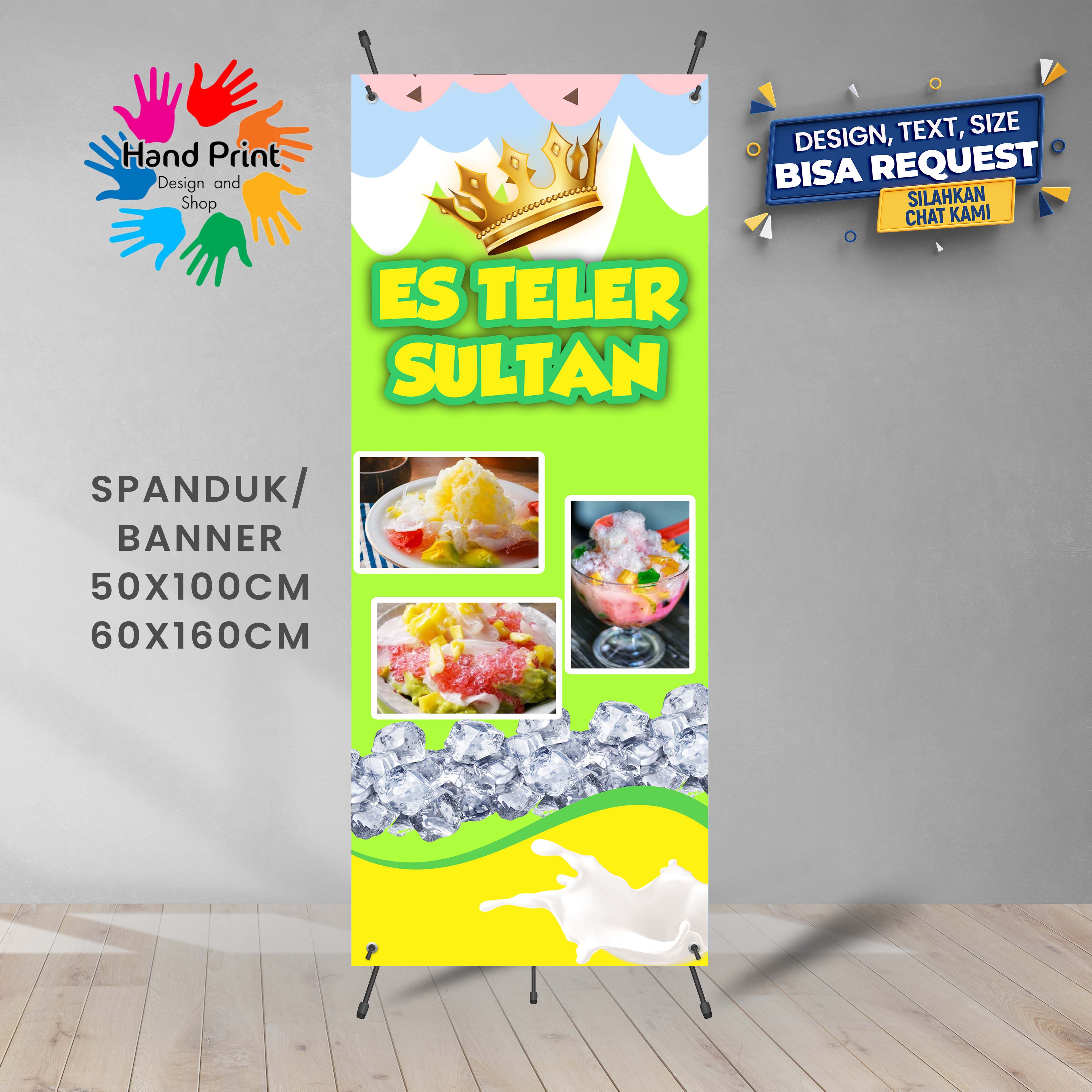 Spanduk Banner Es Teler Sultan Hijau Gratis Memesan Desain | Lazada ...